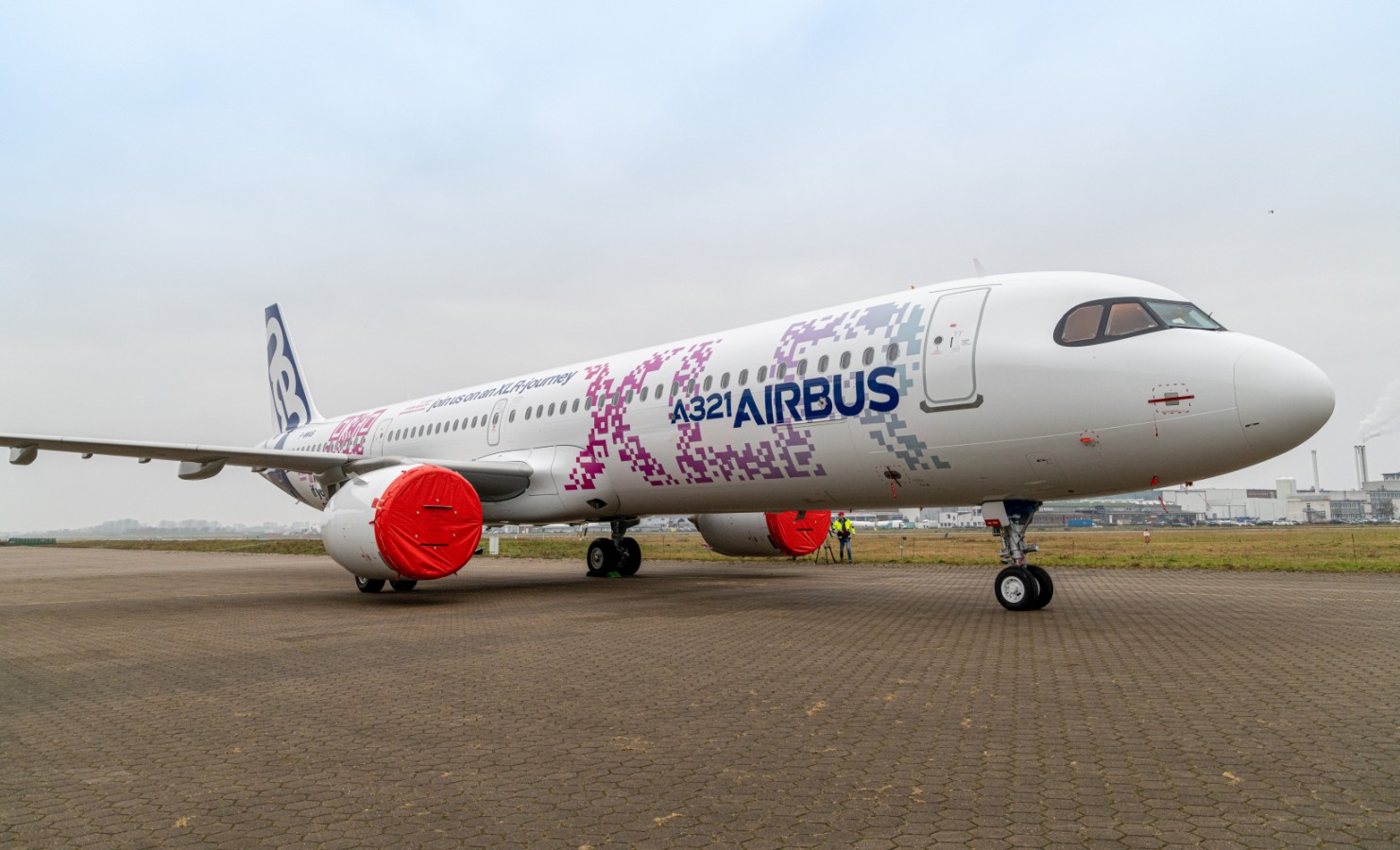 A321XLR Giant QR Code Livery Digital Creed A321XLR Giant QR Code Livery Digital Creed
